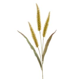Umělá tráva dochan HIWA, laty, zelenožlutá, 95cm